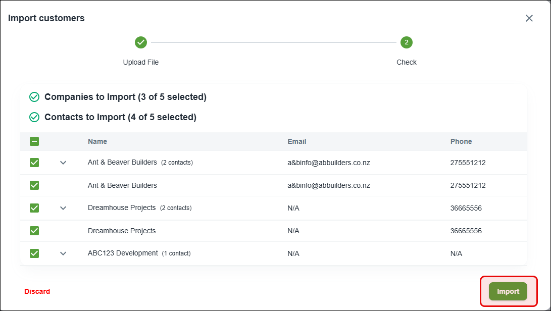 How to create and manage customer records